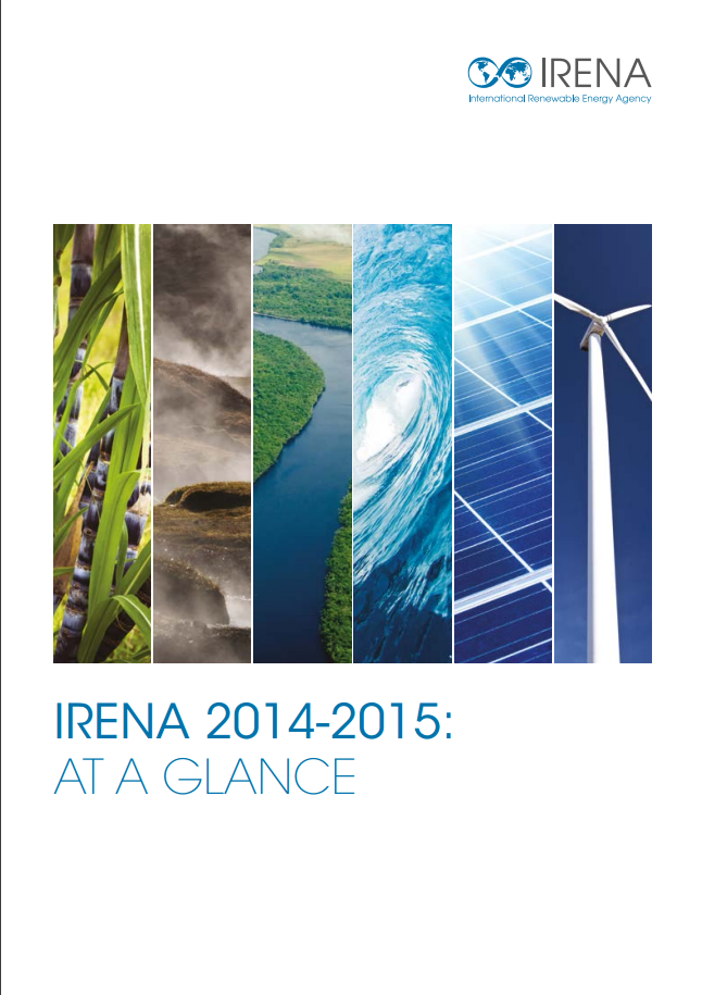 IRENA 2014-2015: At A Glance - OurEnergyPolicy