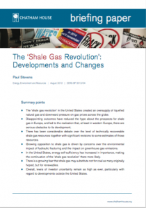 The ‘Shale Gas Revolution’: Developments and Changes - OurEnergyPolicy