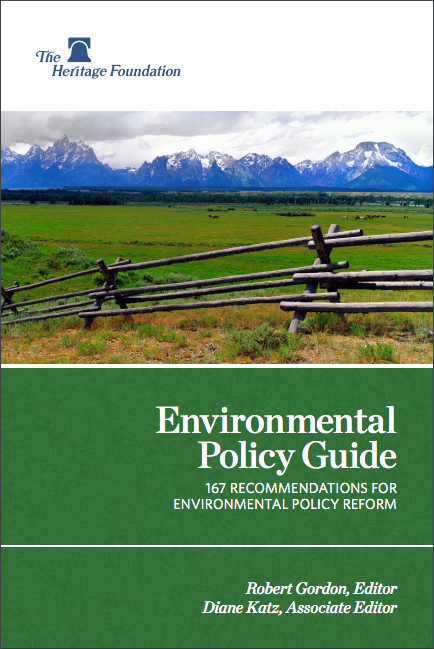 Environmental Policy Guide: 167 Recommendations for Environmental ...