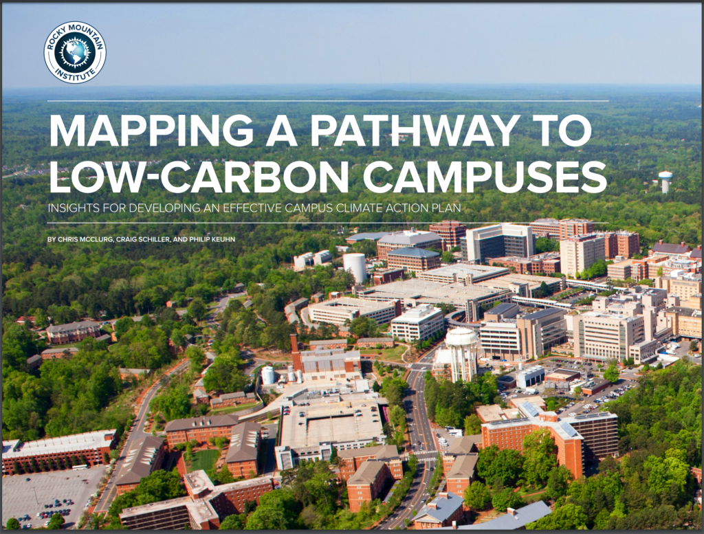 Mapping A Pathway To Low-Carbon Campuses Insights For Developing An ...