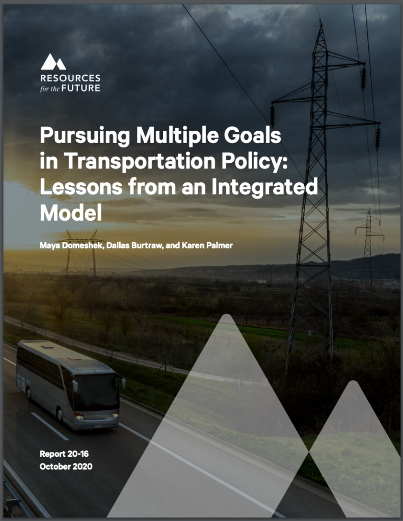 Pursuing Multiple Goals in Transportation Policy: Lessons from an ...