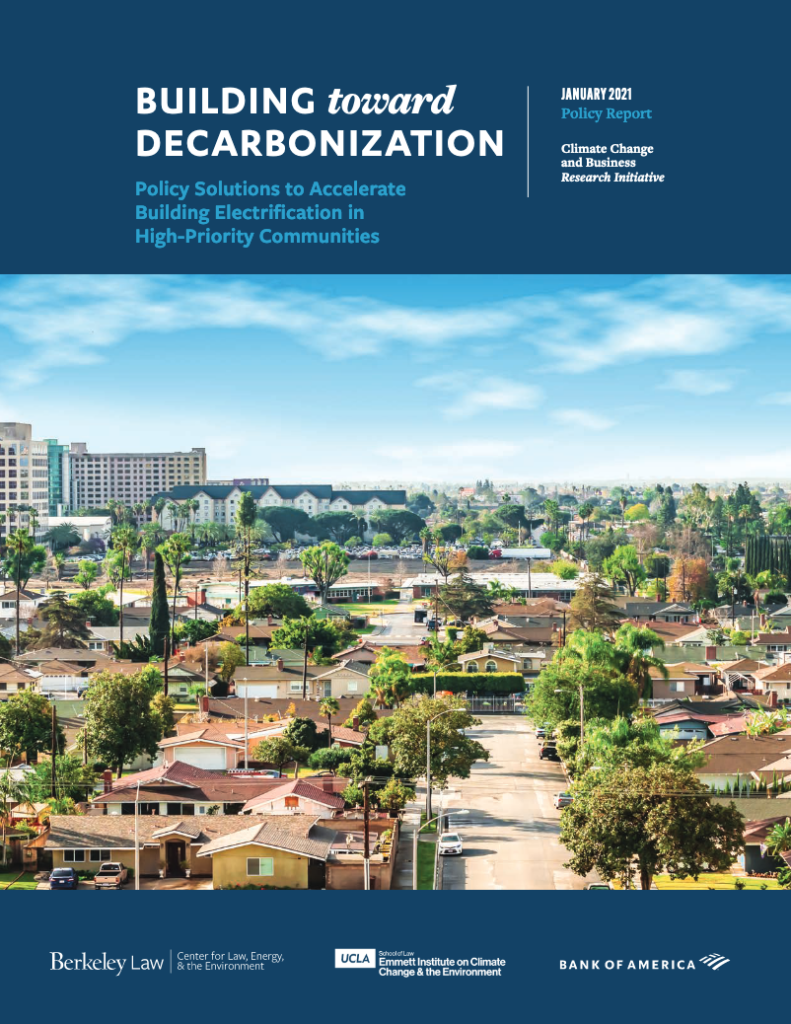 Building Toward Decarbonization: Policy Solutions to Accelerate Building Electrification in High ...