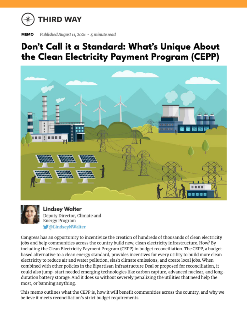 Don’t Call it a Standard: What’s Unique About the Clean Electricity ...