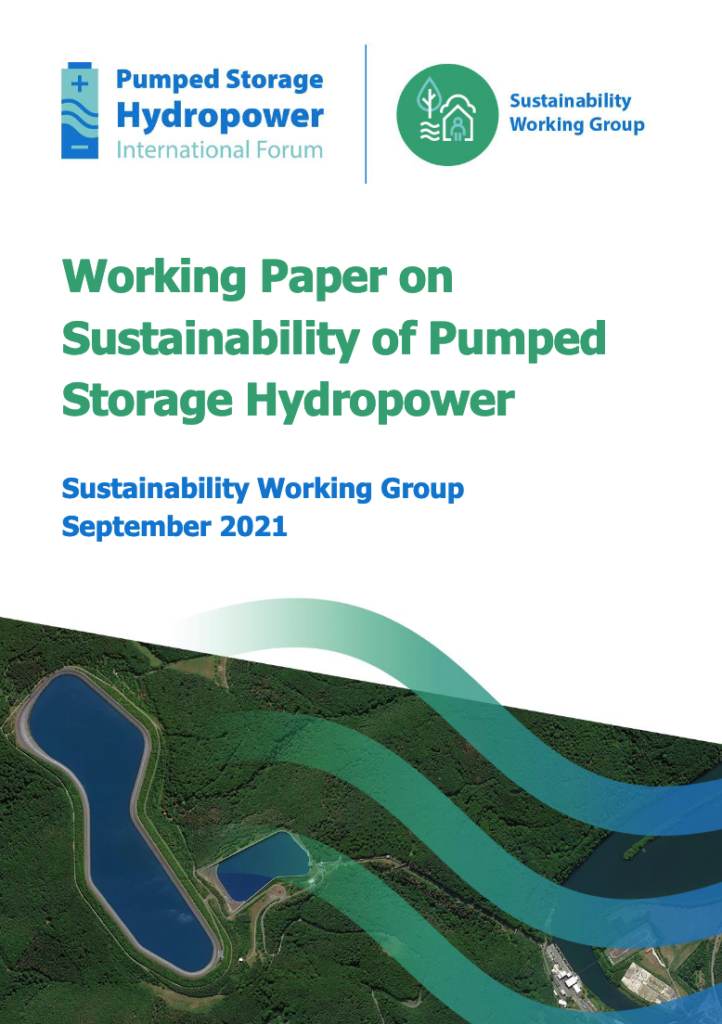 Working Paper on Sustainability of Pumped Storage Hydropower ...