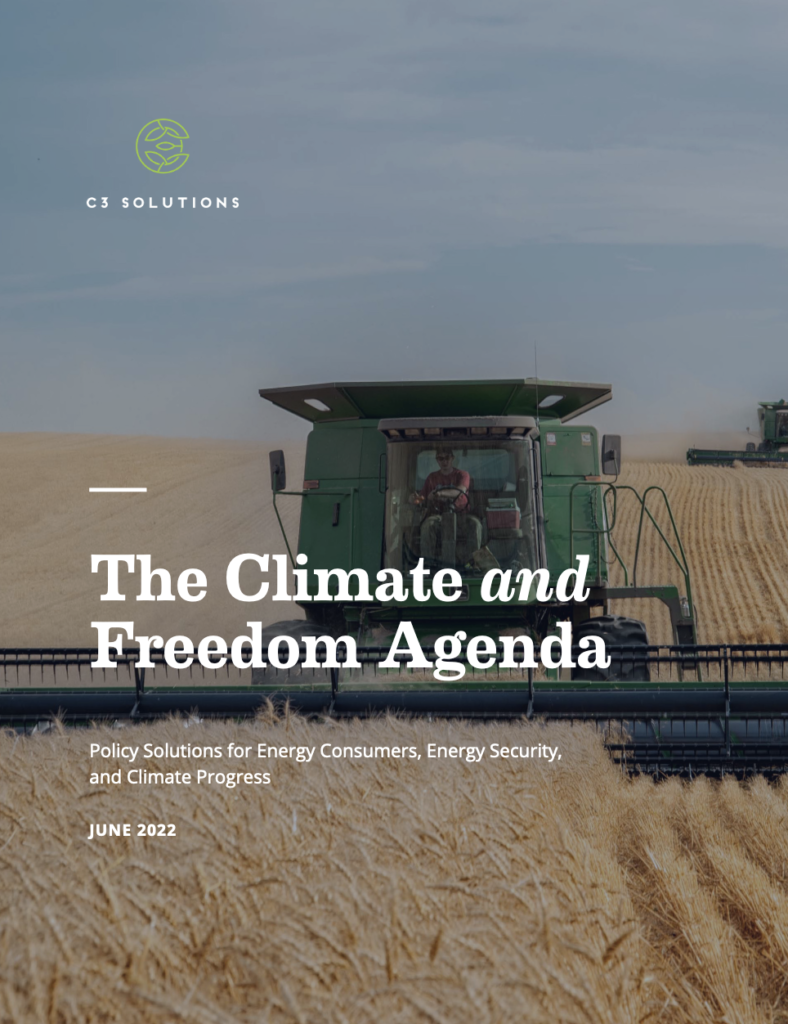 The Climate and Freedom Agenda: Policy Solutions for Energy Consumers ...