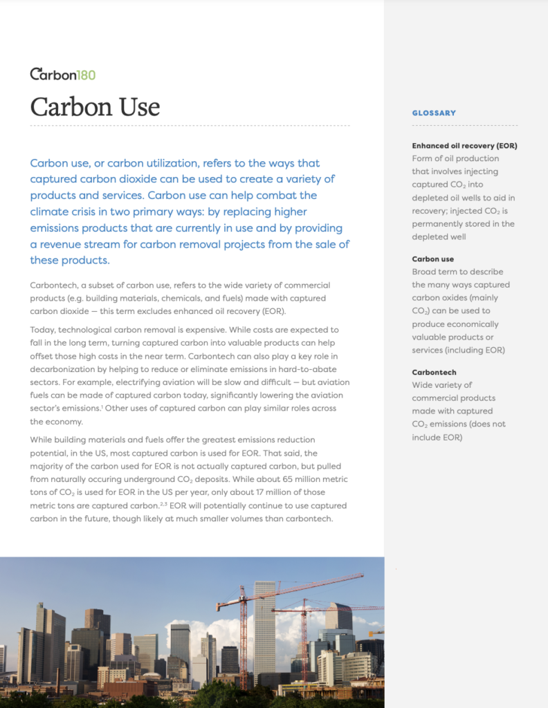 Carbon Use - OurEnergyPolicy