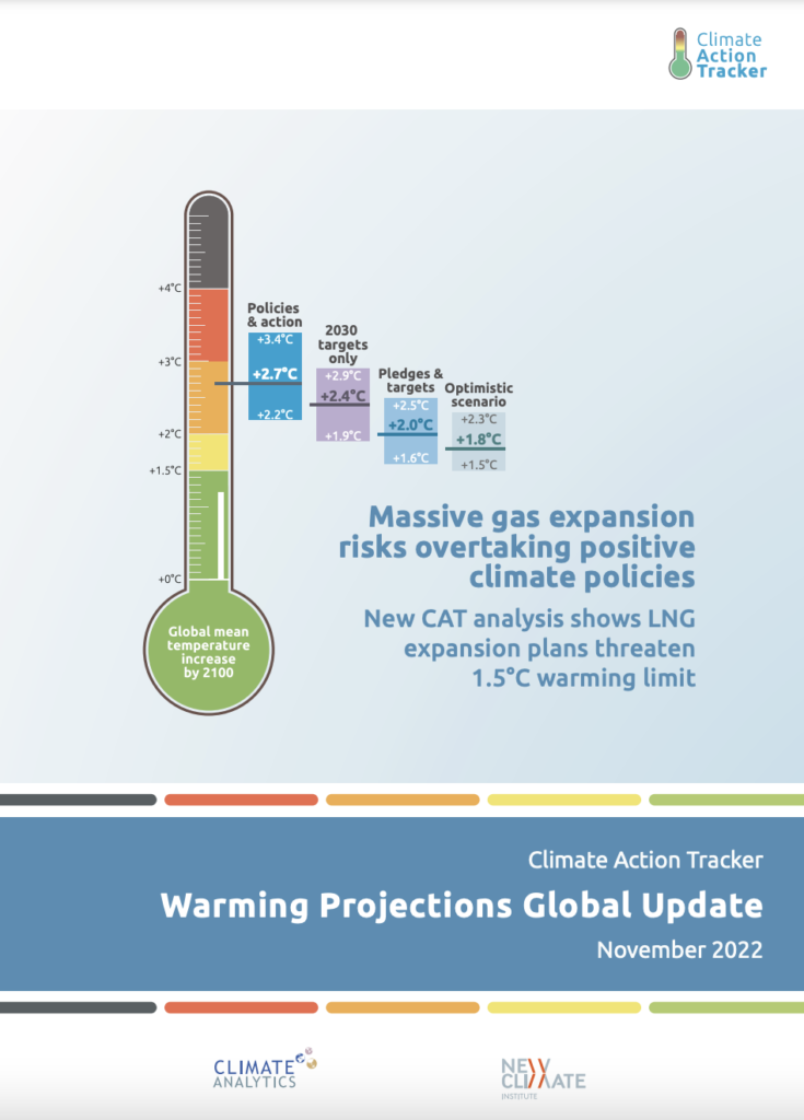 Warming Projections Global Update - OurEnergyPolicy