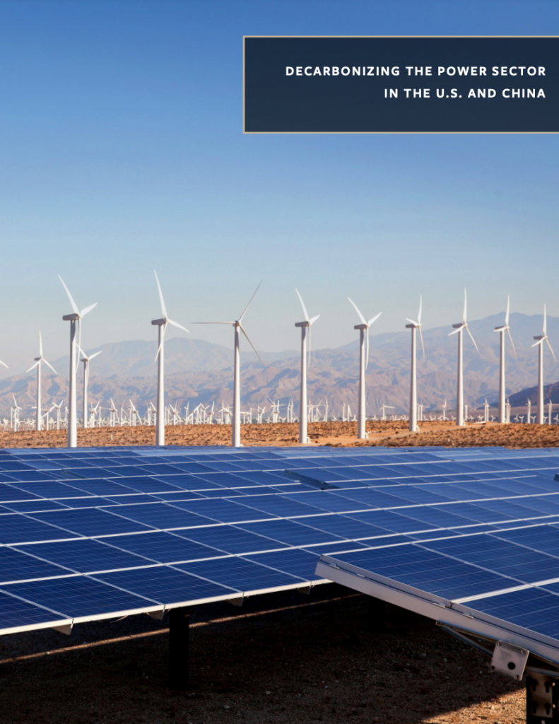 Decarbonizing the Power Sector in the U.S. and China - OurEnergyPolicy