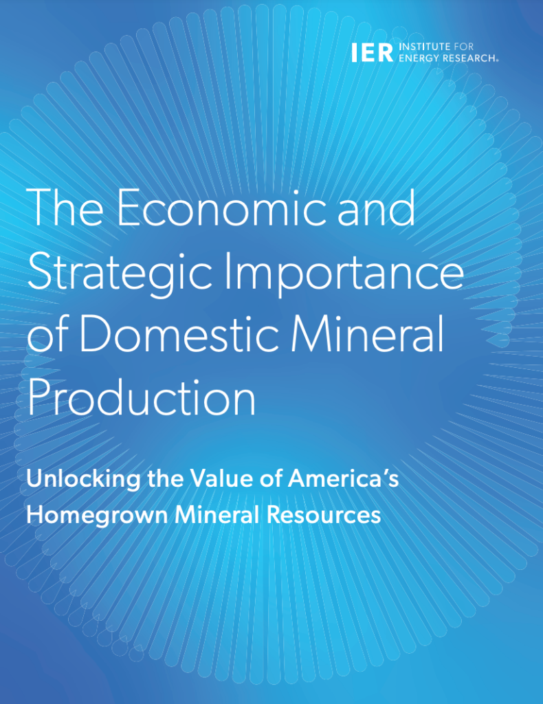 The Economic and Strategic Importance of Domestic Mineral Production ...