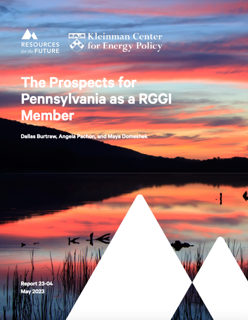 The Prospects for Pennsylvania as a RGGI Member - OurEnergyPolicy