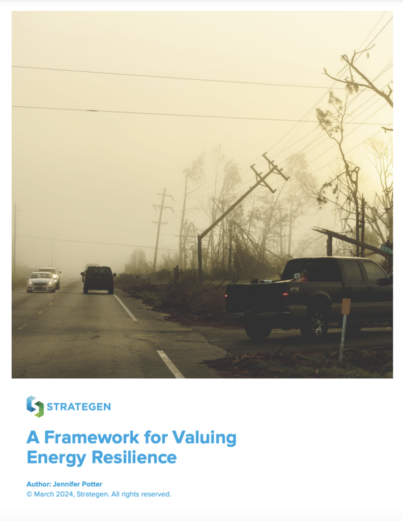 A Framework for Valuing Energy Resilience - OurEnergyPolicy