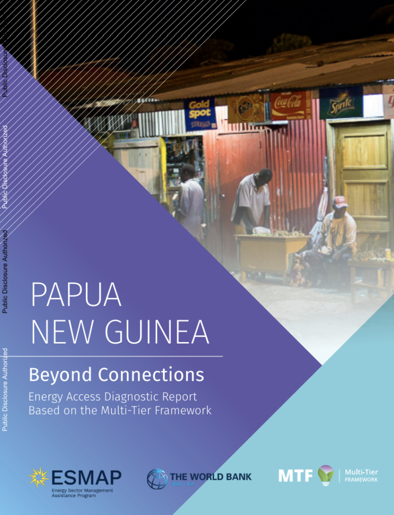 Papua New Guinea: Beyond Connections - Energy Access Diagnostic Report ...