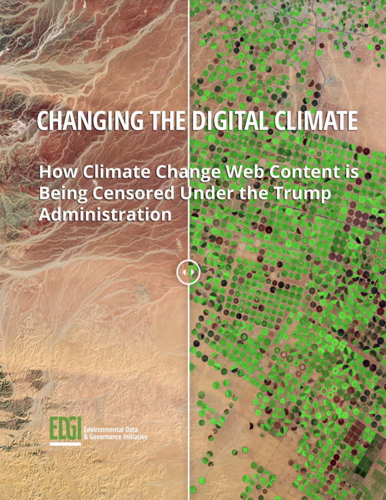 Changing the Digital Climate: How Climate Change Web Content is Being ...