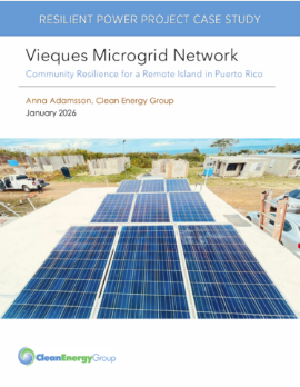 Vieques Microgrid Network: Community Resilience for a Remote Island in ...